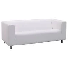 Sofa sa tri sedista cover White 2-local - Alma unpainted