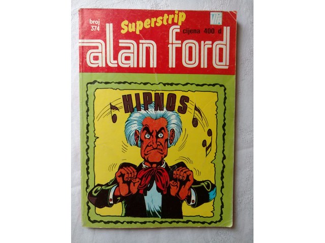 (s) Alan Ford (vjesnik) 374 - Hipnos