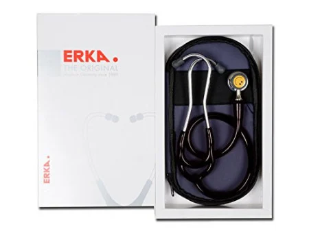 ERKA Finesse2 Black Stethoscope for children