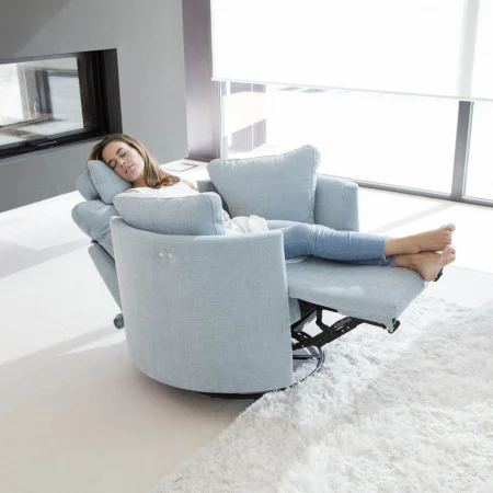 Spanija-Moonrise Swivel/Glider Recliner Chair by Famaliving, Kucna Nega