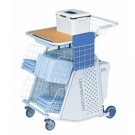 TY411 1 Nisshin Medical Instruments Diaper Exchange Cart,Kolica za razmjenu pelena Medical equipment