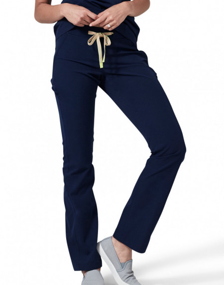 Medelita Women's Medical Scrubs Pants | Argon | Navy |