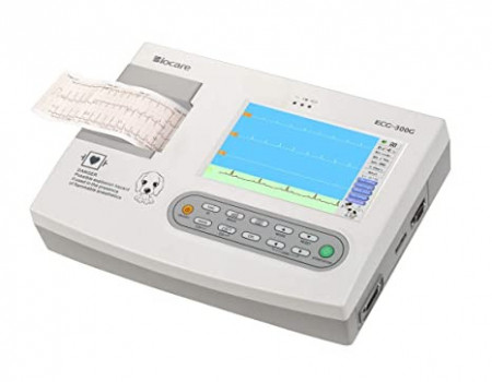 Biocare Digital 3 Channel ECG with Interpretation (300 g)