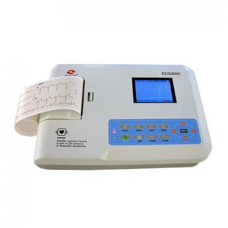 3 Channel ECG Machine, Digital, ECG300G