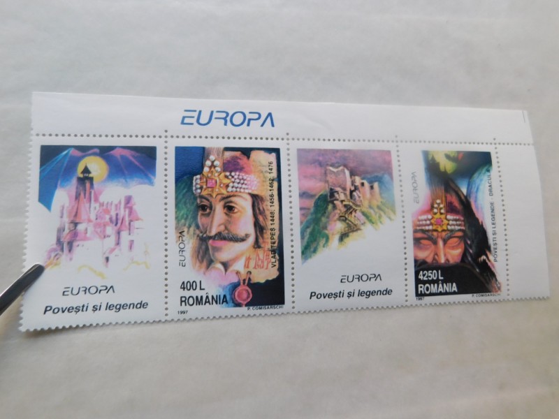 RUMUNIJA EUROPA 1997 KOMPLET ČISTA SERIJA