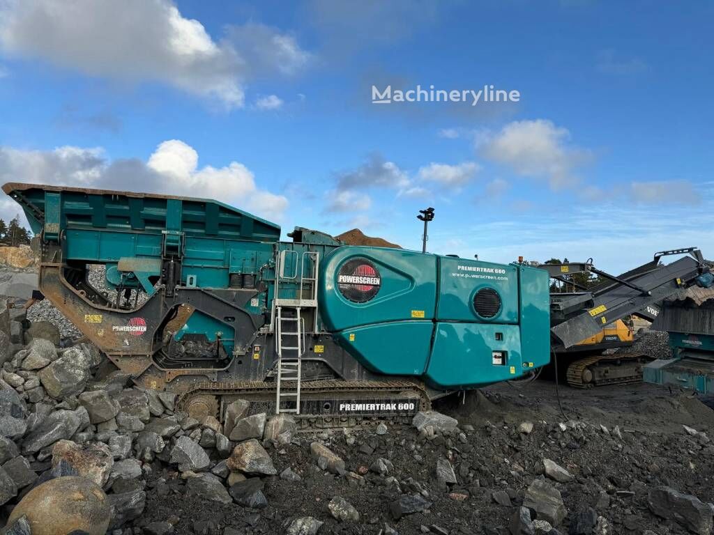 Powerscreen Premiertrak 600E druga građevinska mašina