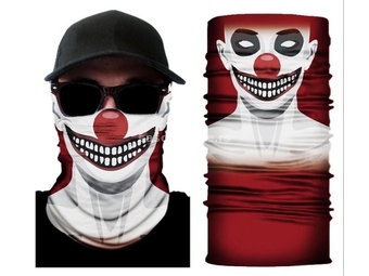 Bandana Marama Klovn Clown Sal Potkapa Maska Model 2