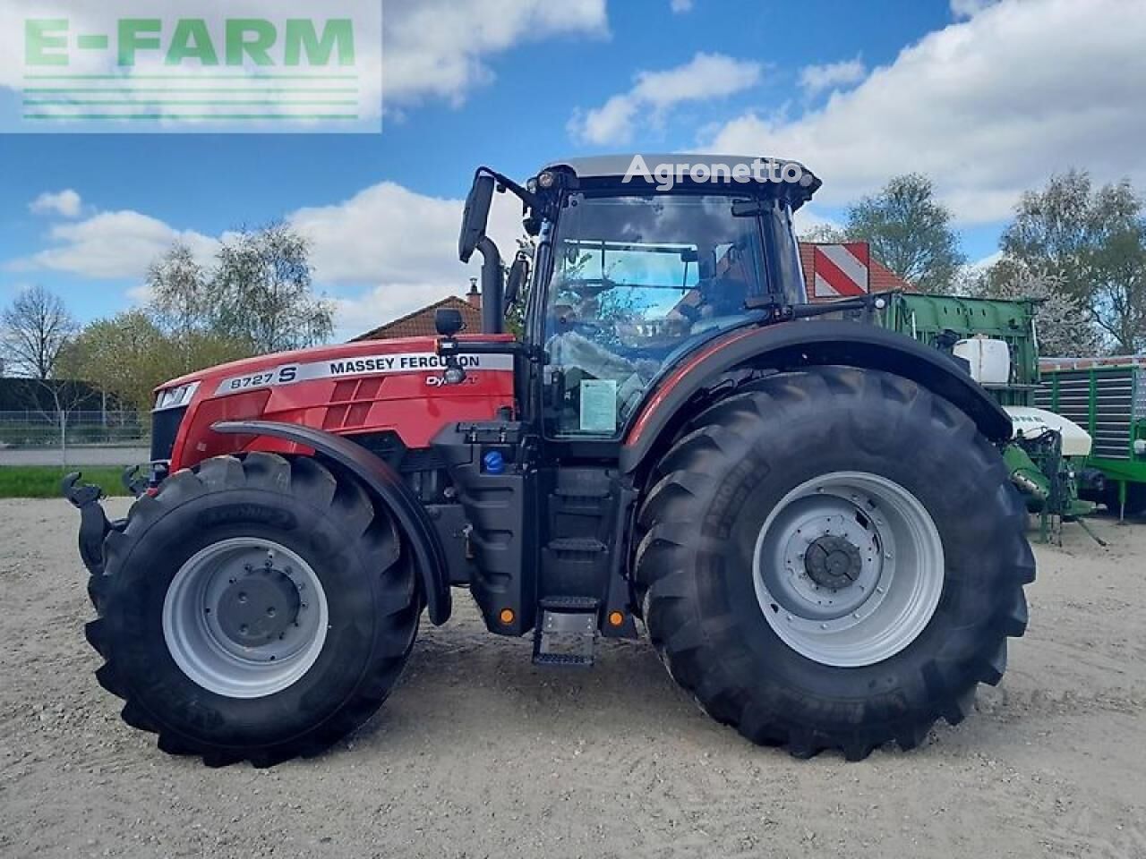 Massey Ferguson 8727 dvt exclusive traktor točkaš