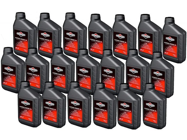 20x Ulje za kosilice Briggs Stratton SAE 30 600ml