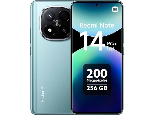 XIAOMI REDMI NOTE 14 PRO+5G/8GB/256GB PLAVI MOBILNI Telefon