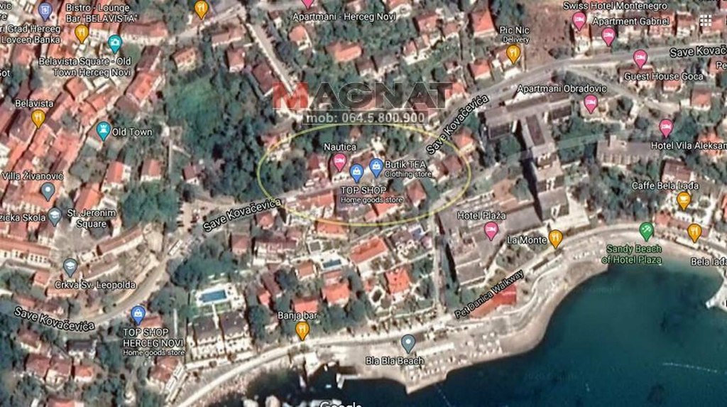 Kod HTL PLAŽA, Herceg Novi - triplex, 3 apartmana ID#1046