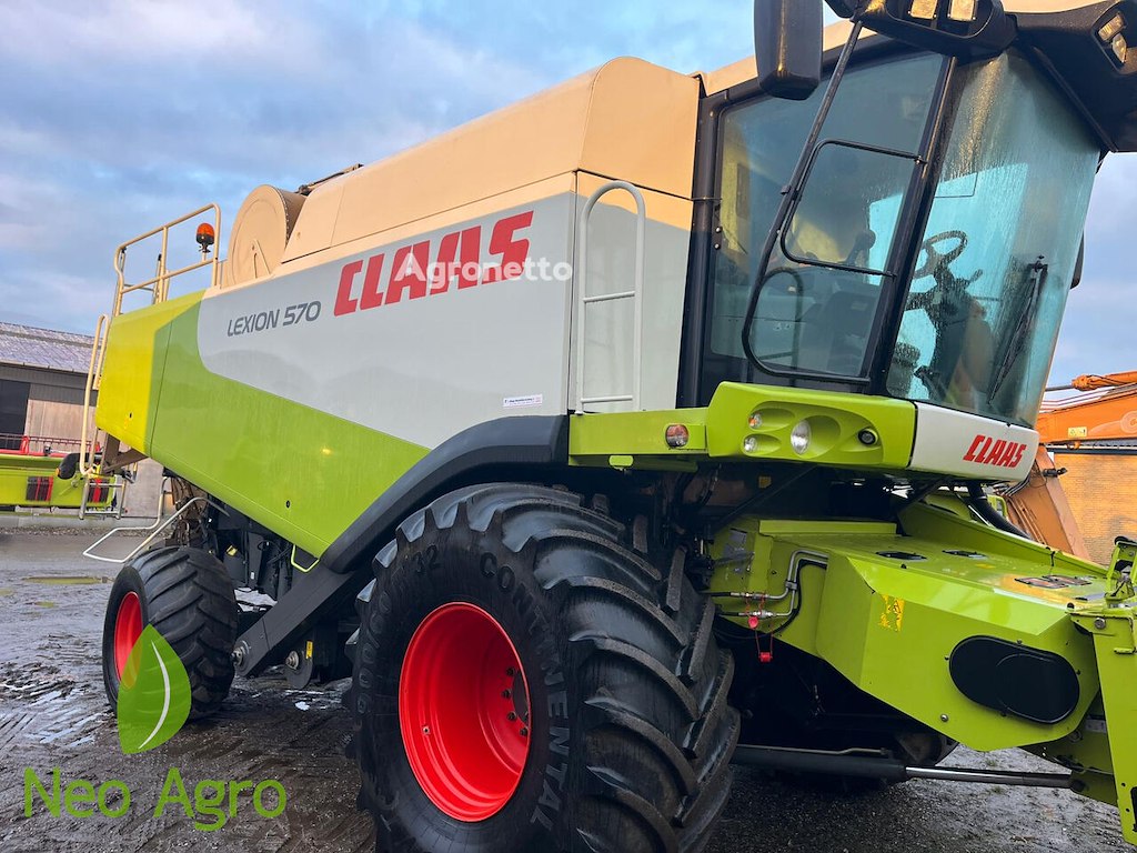 Claas Lexion 570 (z Yevropi) postavka 25/02/25 kombajn za žito