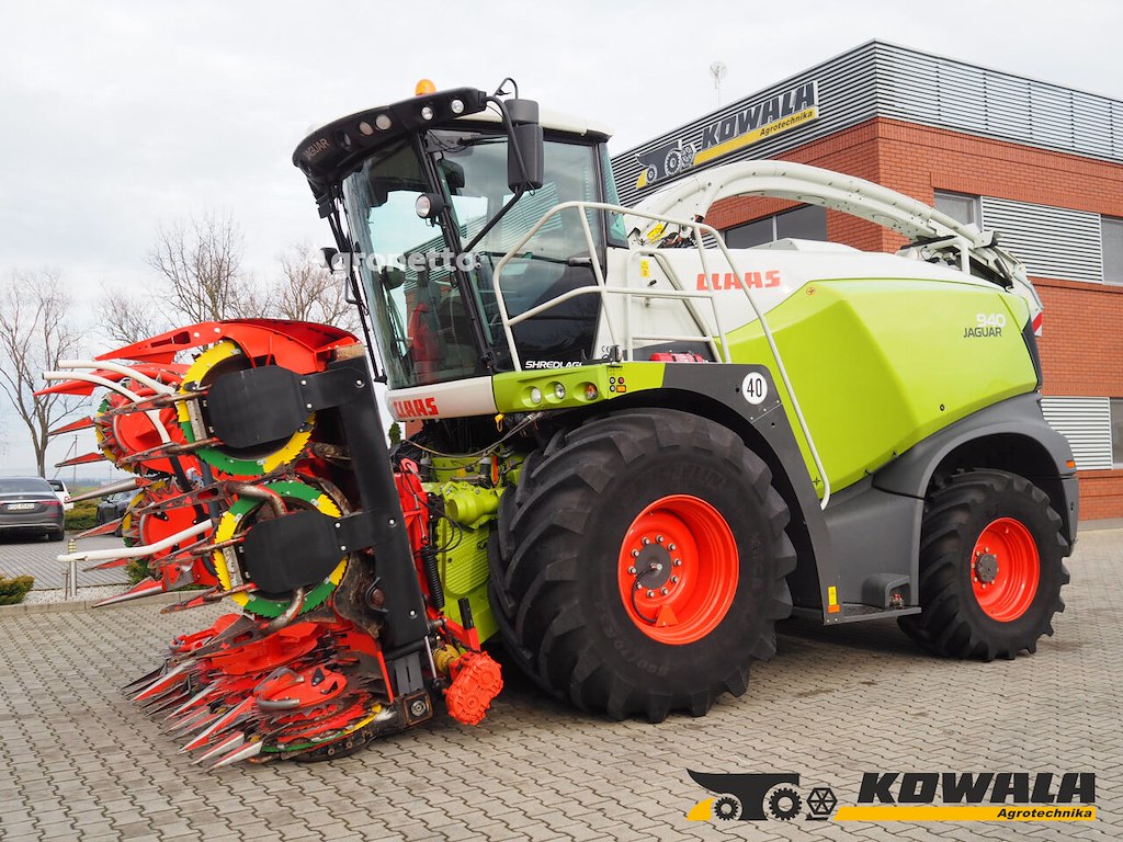 Claas Jaguar 940 + Kemper 360 Plus krmni kombajn