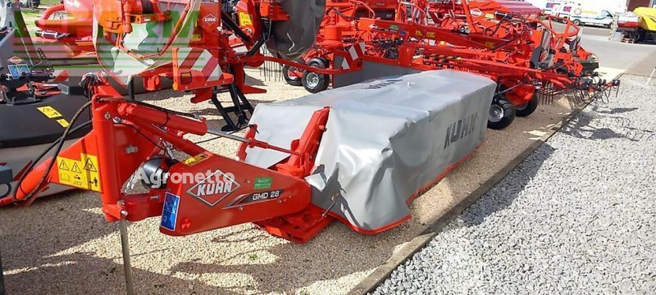 Kuhn gmd 28/mähwerk/scheibenmähwerk/heckmähwerk rotaciona kosilica