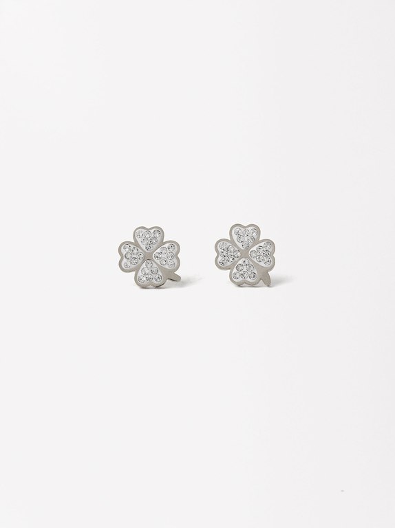 Clover Earrings - Stainless Steel