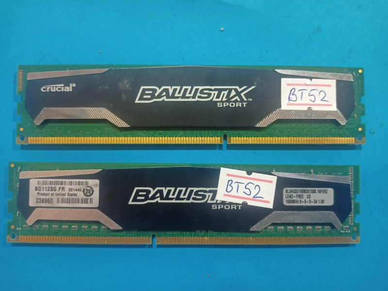 DDR3 8 Gb (2 x 4 Gb) BALISTIX SPORT