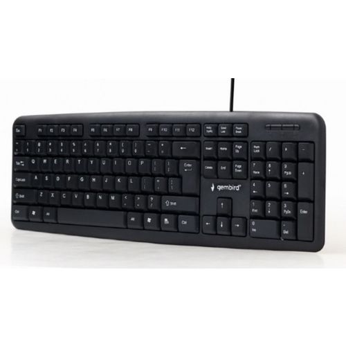 KB-U-103 ** Gembird Standardna tastatura US layout black USB A (307)