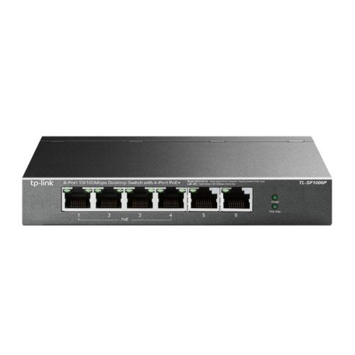 TP-LINK TL-SF1006P 6-port 10/100 4-Port PoE+ LAN Switch