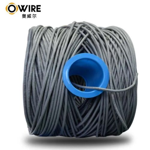 LAN UTP kabl OWIRE Cat5E Solid/CCA/0,5mm/Sivi/305m