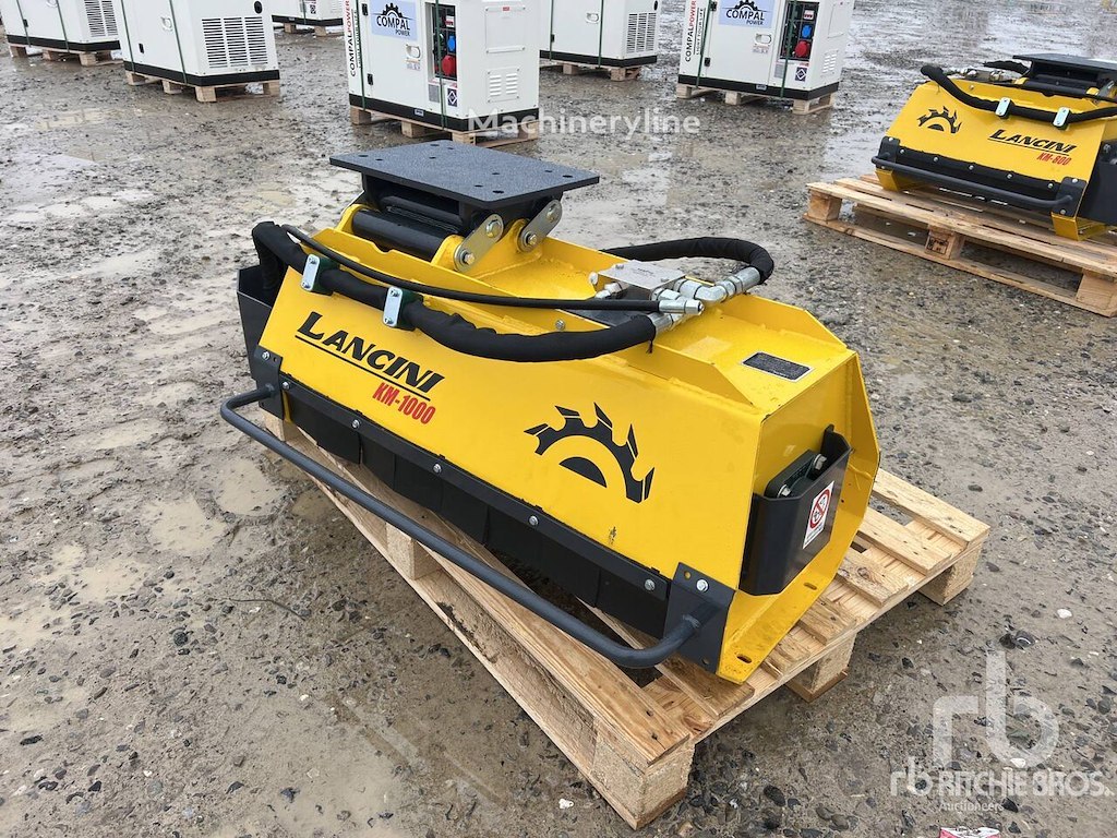 Prodaje se LANCINI KM.1000 Mini Excavator Mower (Unused) hidraulični čekić na aukciji