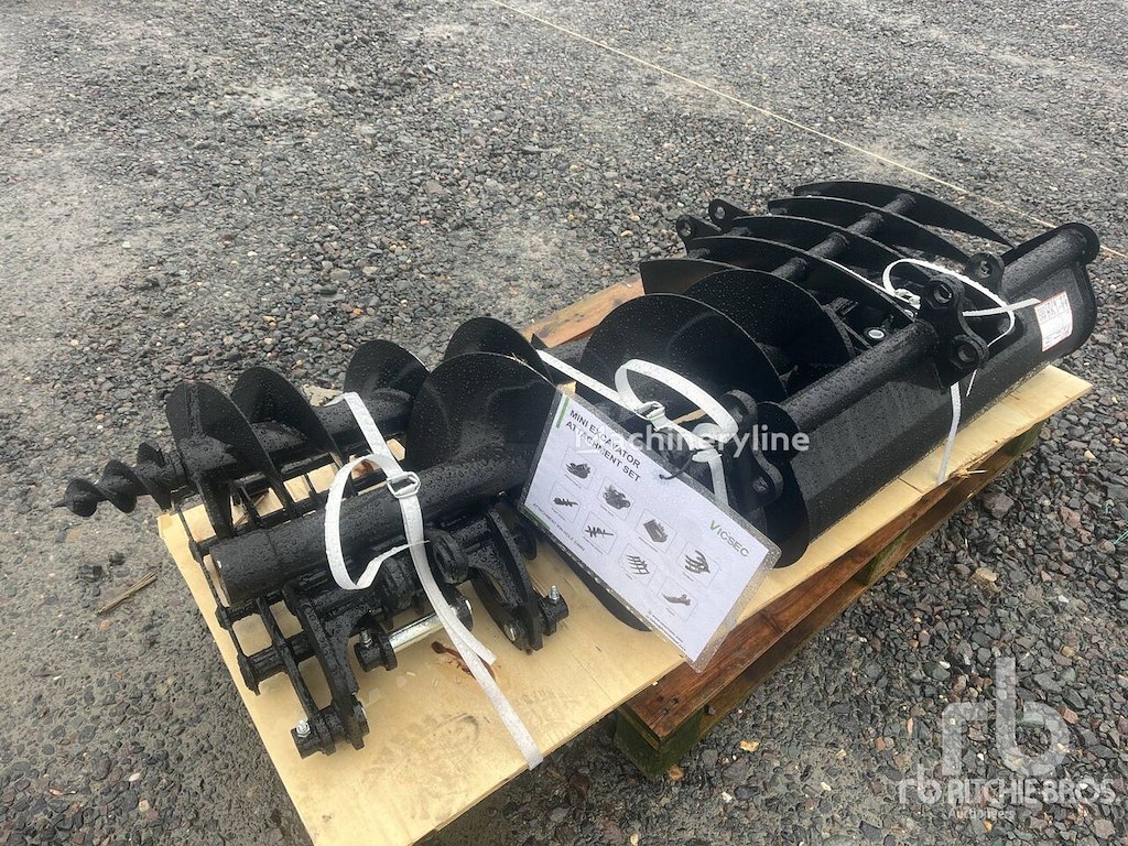 Prodaje se VICSEC Mini Excavator Attachment set 8 hidraulični čekić na aukciji