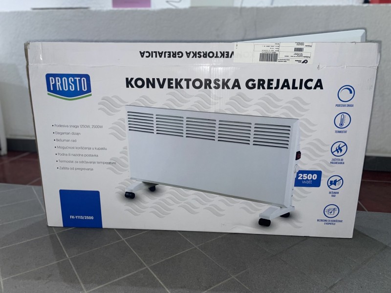 PROSTO Konvektorska grejalica 2500W