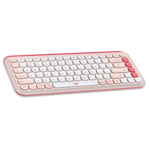 LOGITECH POP Icon Keys US tastatura rose