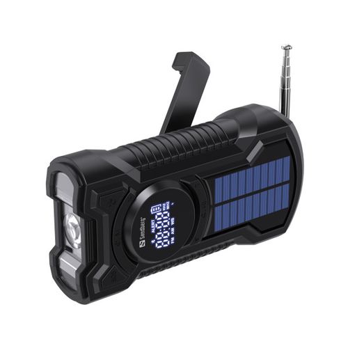 Sandberg AIO 421-03 radio/zvučnik/solarni punjač/5000mAh Powerbank