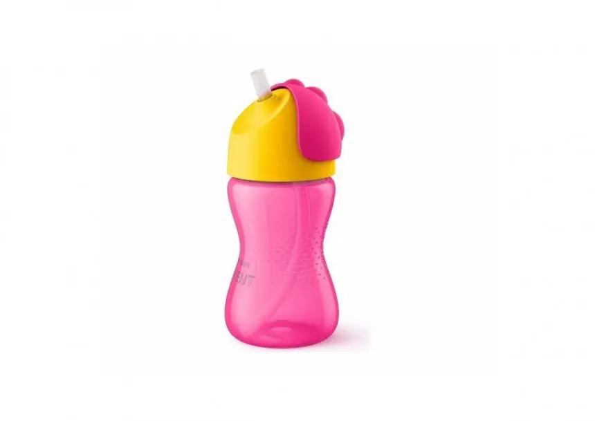 AVENT MAGICNA SOLJA SA SLAMKOM 300ml 12M+ 1998 - PINK (SCF79802)
