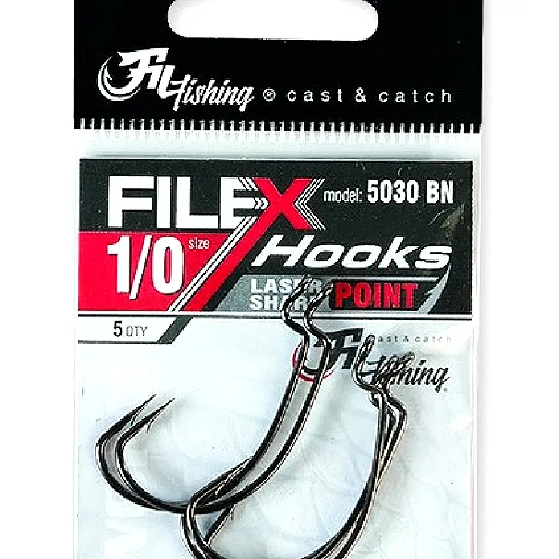 FIL FISHING FILEX HOOKS 5030 BN 2/0 (40-2497)