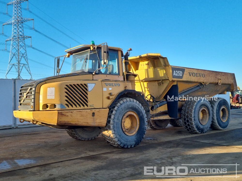 Prodaje se Volvo A25D zglobni damper na aukciji