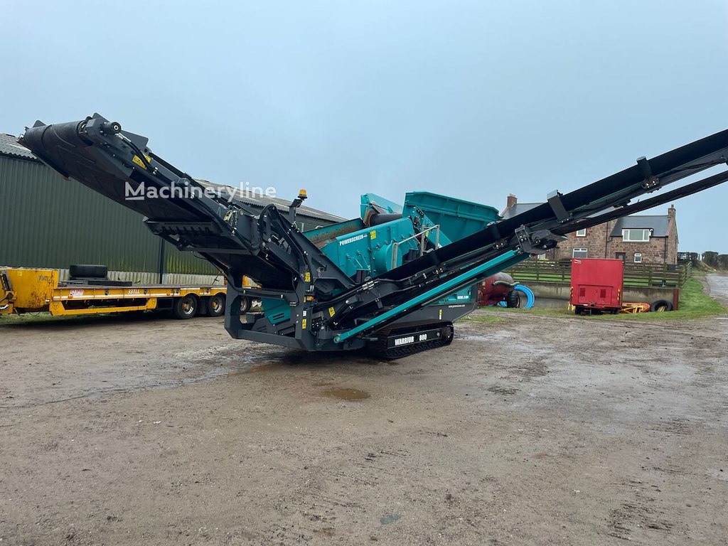 Powerscreen warrior 800 mobilna postrojenje za drobljenje