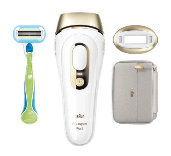 Braun IPL Epilator PL5052 - Zlatno-beli