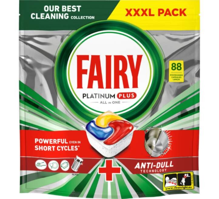 Fairy Platinum Plus tablete 88 kom