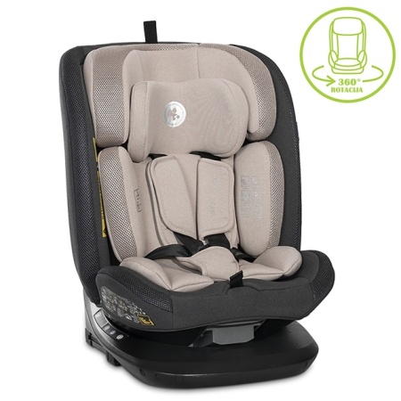 Lorelli Autosedište IMOLA I-Size Isofix 40-150cm rotaciono Beige