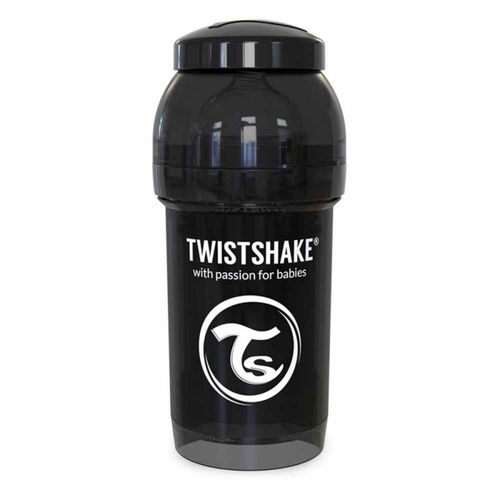 Twistshake Flašica Za Bebe 180Ml Black