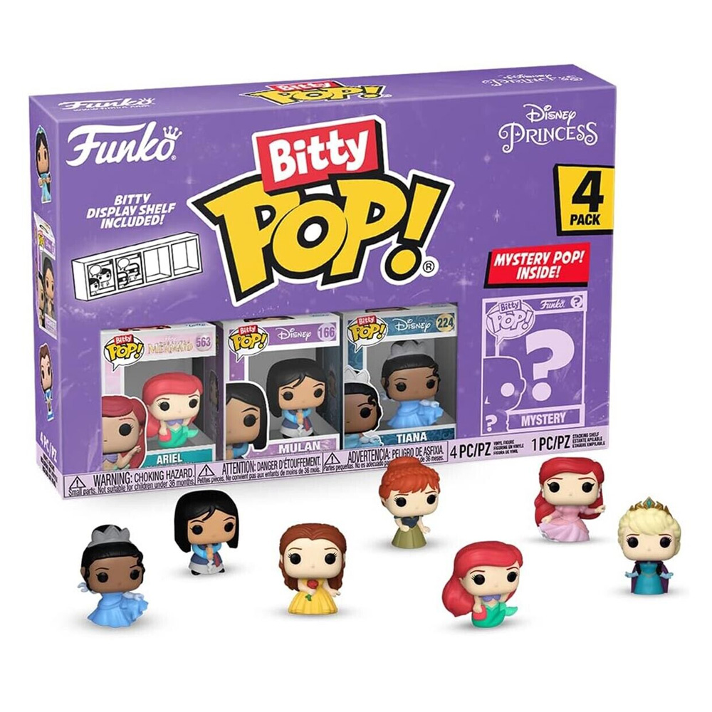 Funko Bitty POP! Disney - Ariel 4PK