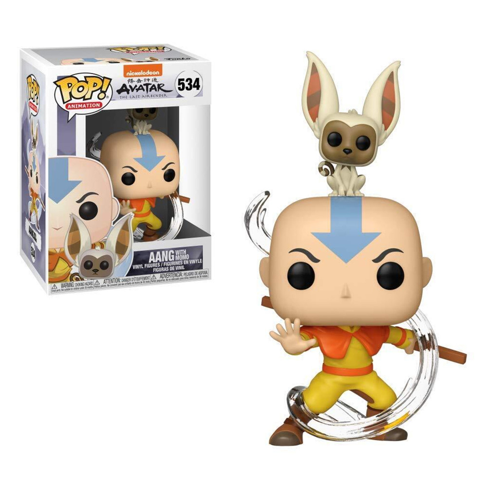 Funko POP! & Buddy: Avatar - Aang w/ Momo