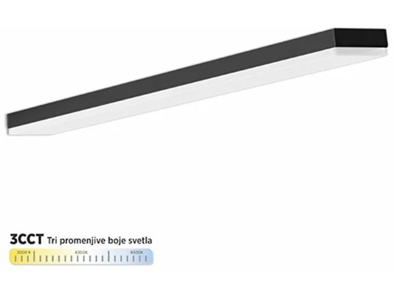 Mitea Lighting LED Linearna svetiljka 30W CCT 3000~6500K nizajuća (linkabilna) IP20 M203840-C