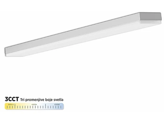 Mitea Lighting LED Linearna svetiljka 30W CCT 3000~6500K nizajuća (linkabilna) IP20 M203840-W