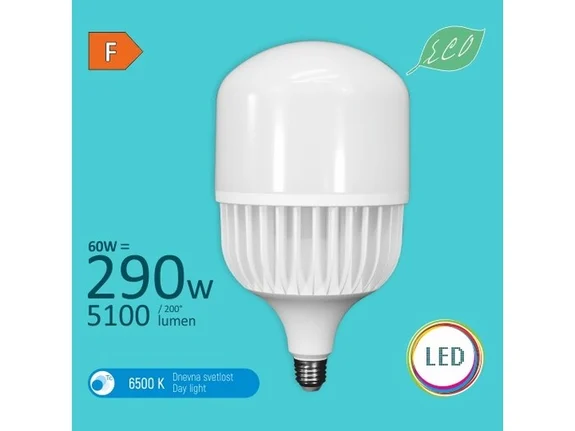 Mitea Lighting LED Eco sijalica 220-240V E27 60W T4 6500K