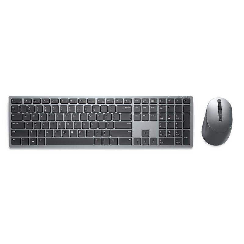 DELL OEM KM7321W Wireless Premier Multi-device US tastatura + miš siva