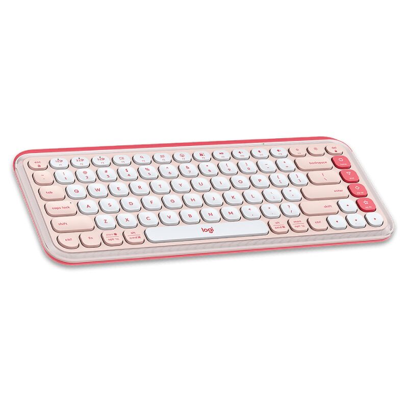 LOGITECH POP Icon Keys US tastatura rose