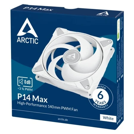 Ventilator za kućište Arctic P14 Max (White), 14cm, 4 pin, up to 2800 rpm, ACFAN00304A