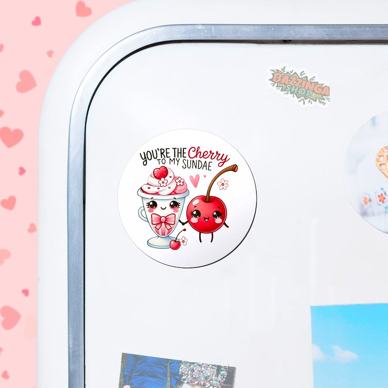 CHERRY TO MY SUNDAY MAGNET ZA FRIZIDER