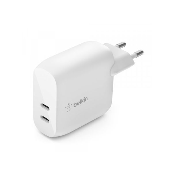 BELKIN Kućni punjač WCB006VFWH 2xUSB-C