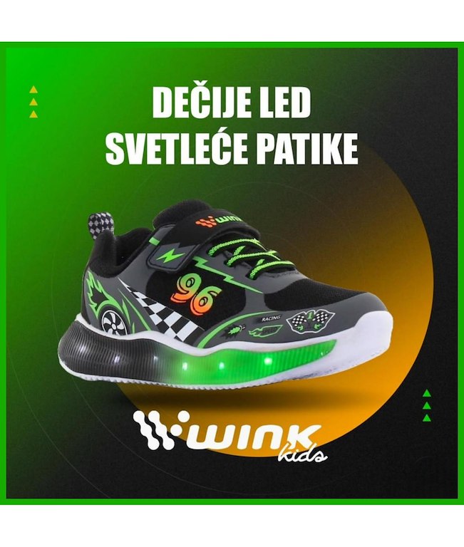 SVETLEĆE PATIKE - RACE / GREEN