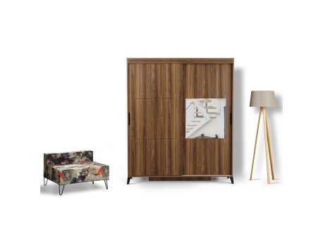 HANAH HOME Ormar Pasific Home Fuga 190 Walnut