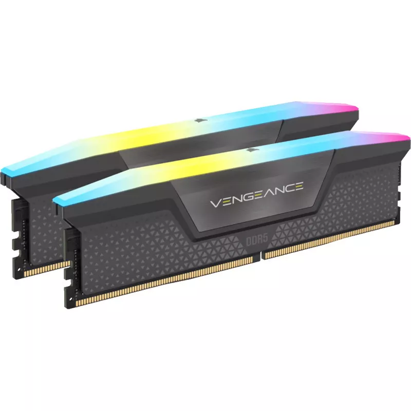 MEMORIJA CORSAIR VENGEANCE 32GB(2X16GB)/DDR5/6000MHZ/CL36/1.4V/RGB/EXPO & XMP