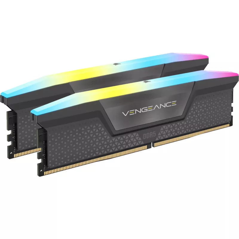 Memorija CORSAIR VENGEANCE 32GB(2x16GB)/DDR5/6400MHz/CL36/1.35V/RGB/EXPO & XMP